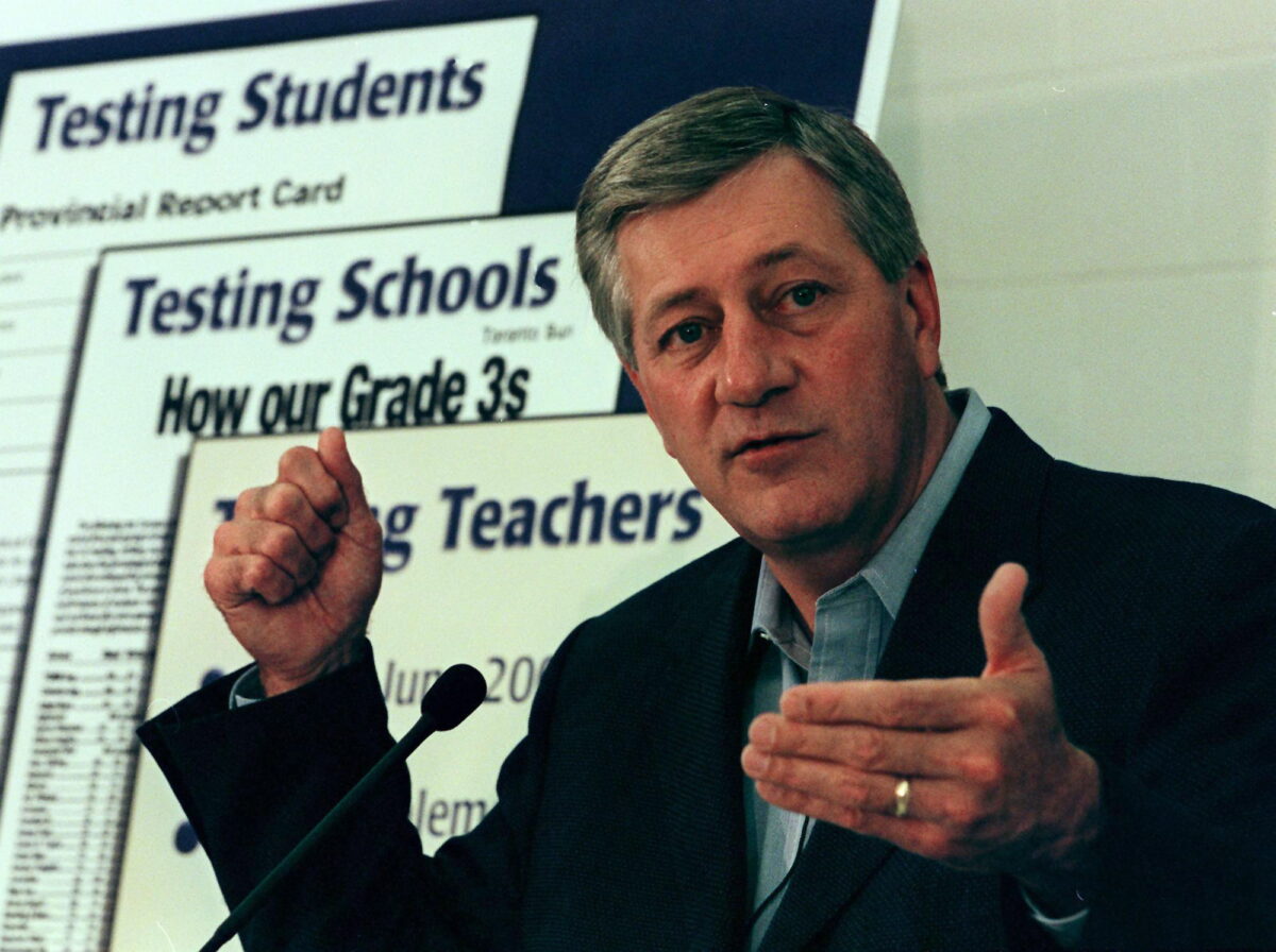 The (Un)Remarkable Common Sense Revolution of Mike Harris | C2C Journal